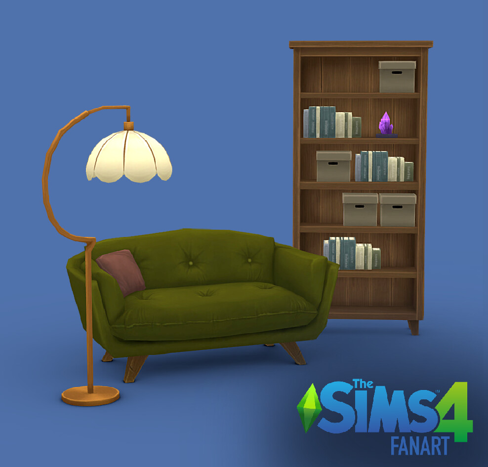 ArtStation - Sims 4 style furniture