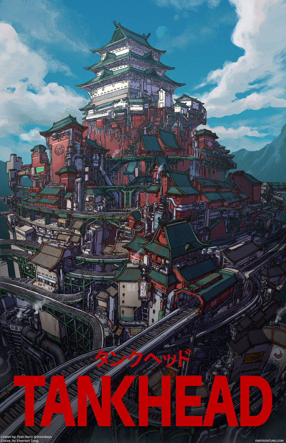 ArtStation - TANKHEAD - Akagawa City