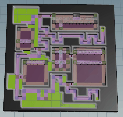 ArtStation - Wave Function collapse tiles level with multiple Layer ...