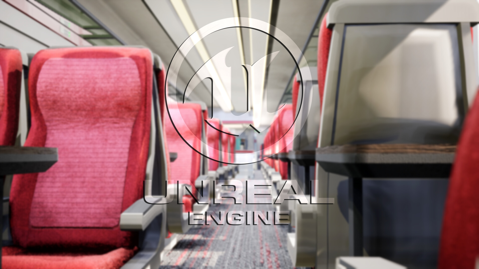 ArtStation - Azuma Train Interior