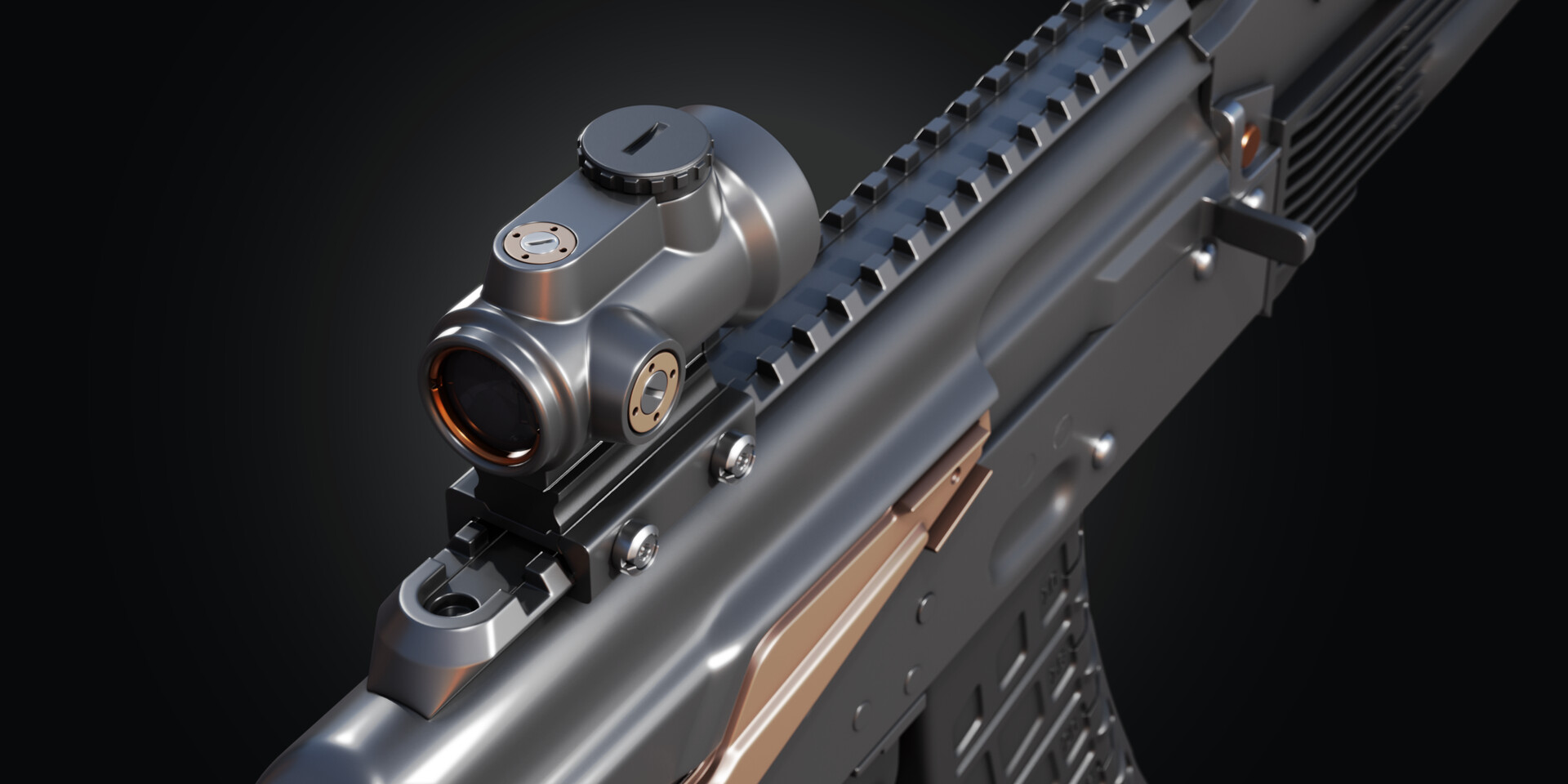 ArtStation - Custom AK-M High Poly