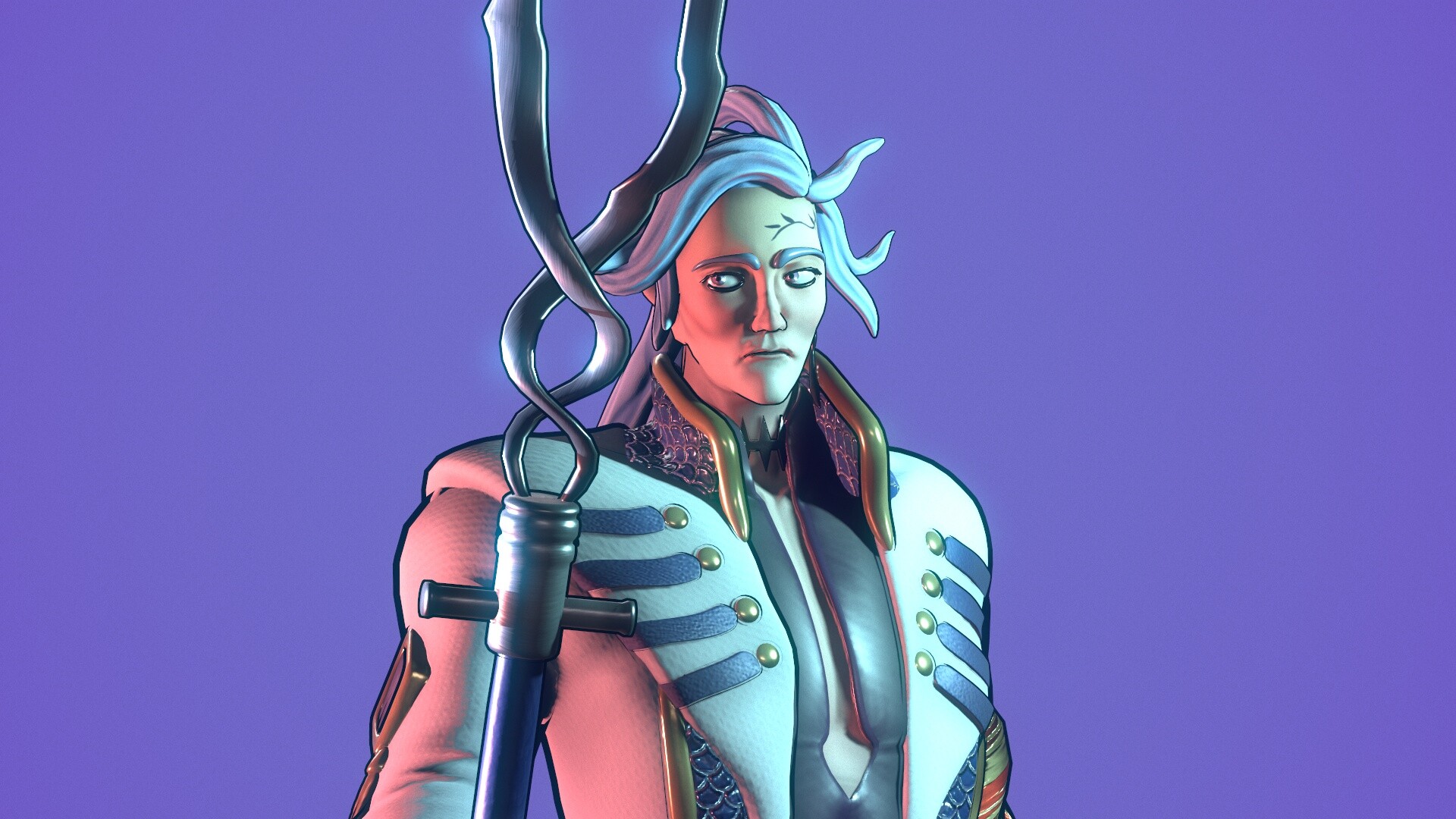 ArtStation - Hades from Shuumatsu no valkyrie/Record of Ragnarok