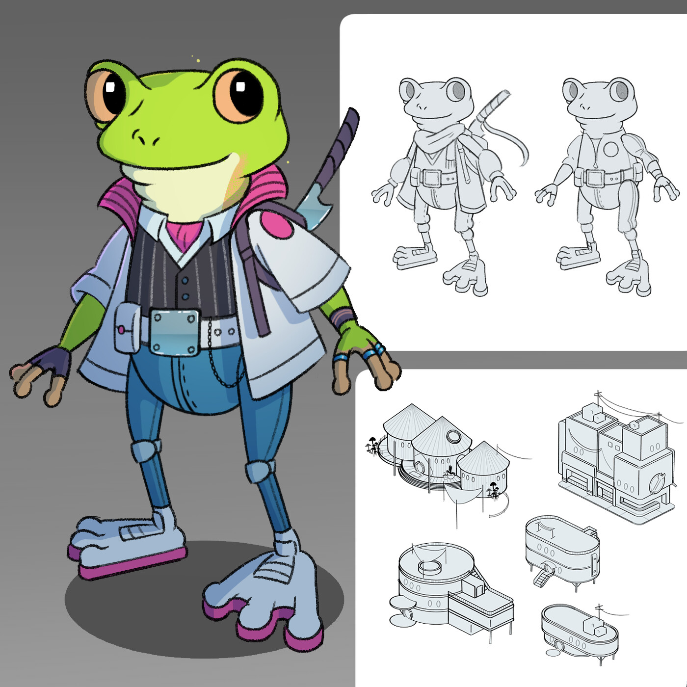 ArtStation - Frogpunk - Mini-project