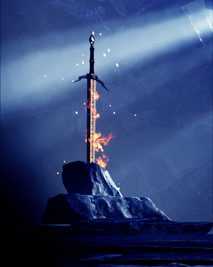 ArtStation - sword in stone