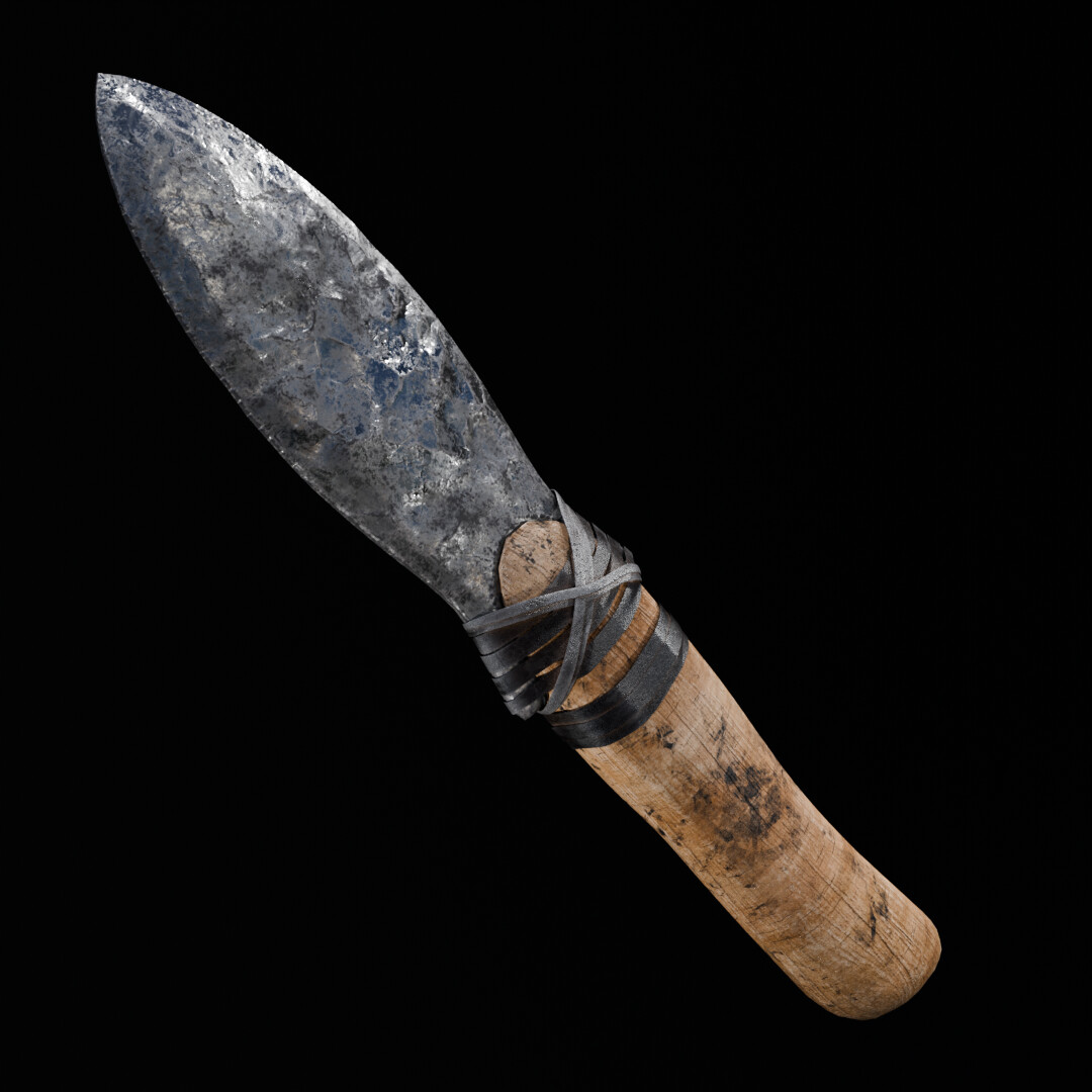 ArtStation - Primitive Divers Knife