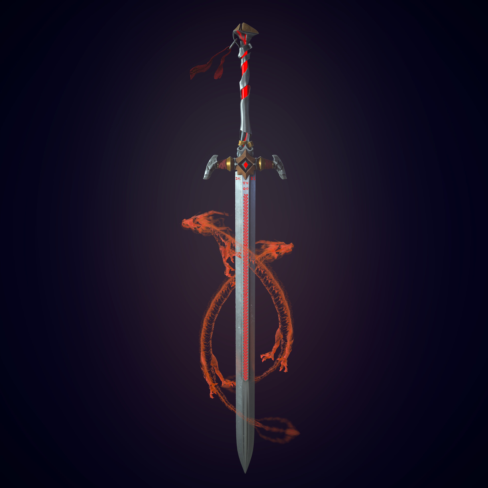ArtStation - Dragon Sword