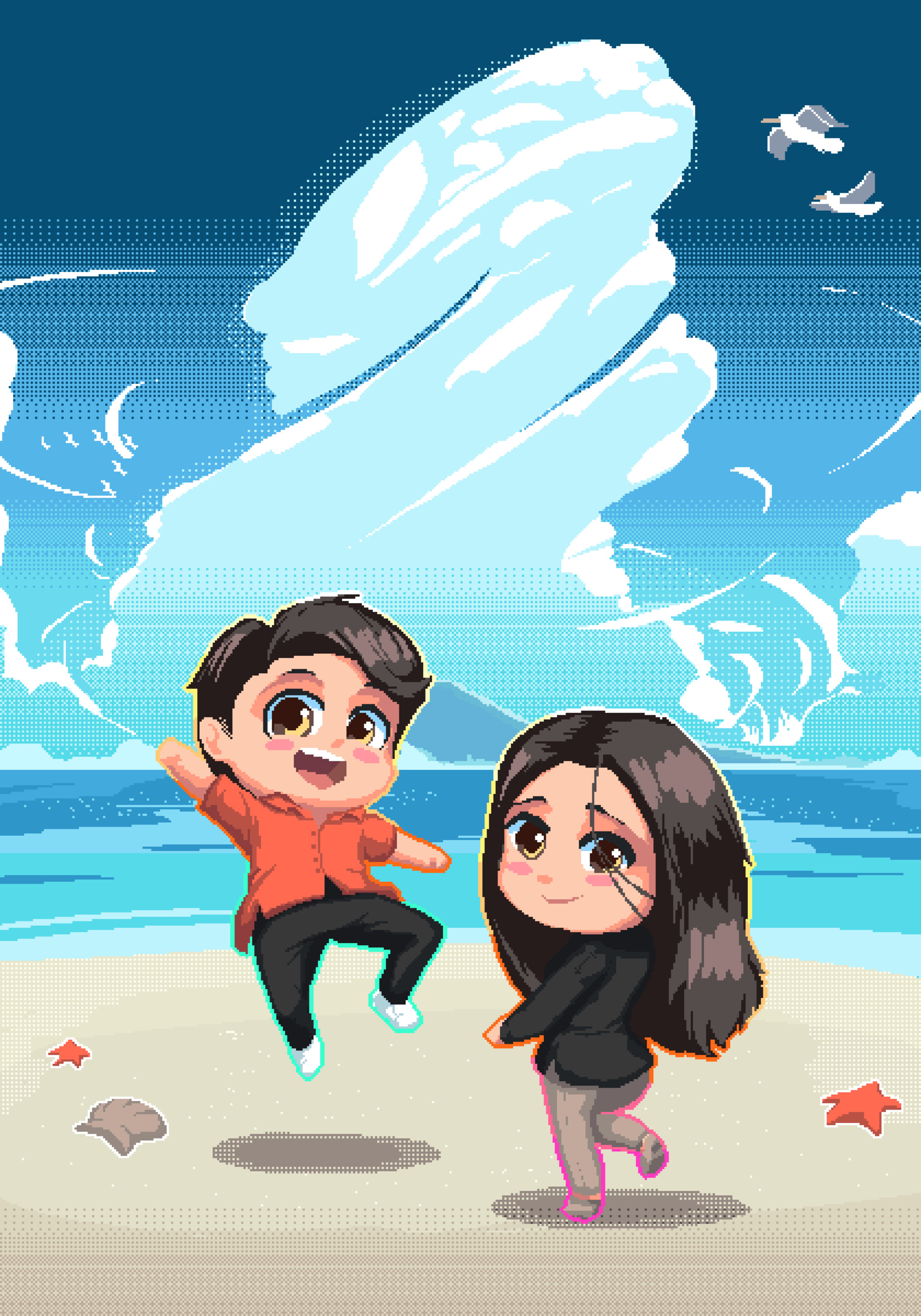 ArtStation - Beach Vacation | Commission