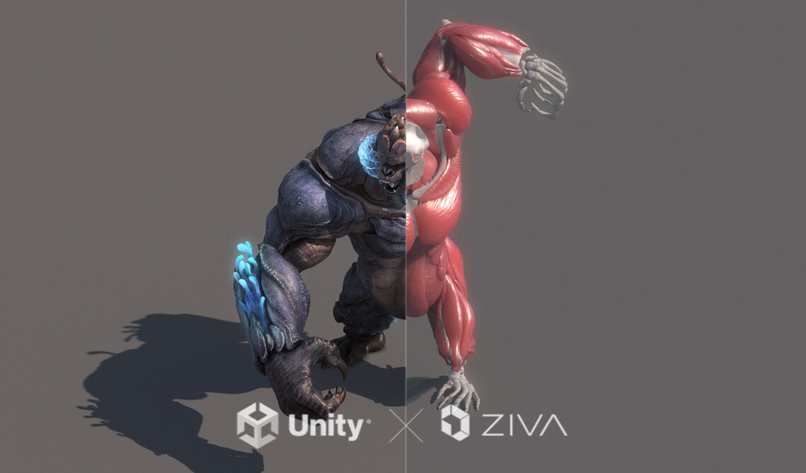 ArtStation - Muscle Sims From Maya To Unity