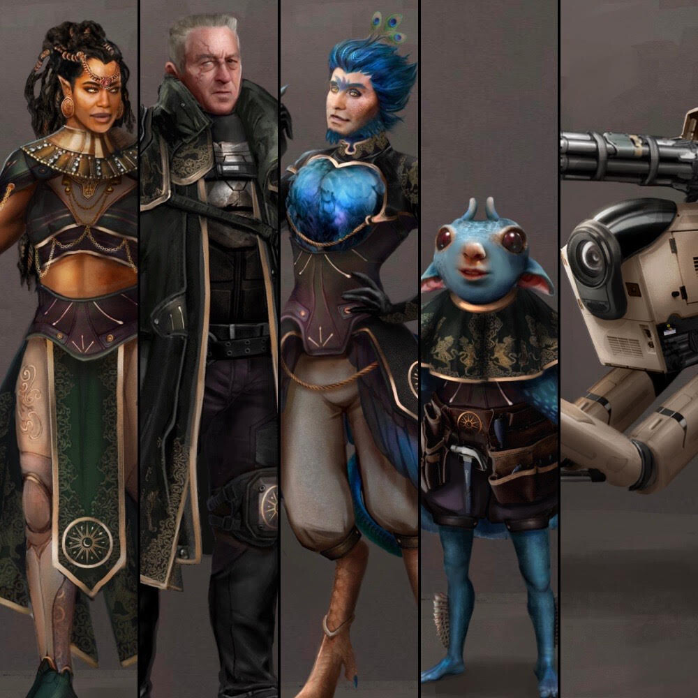 ArtStation - Galaxy Rogues