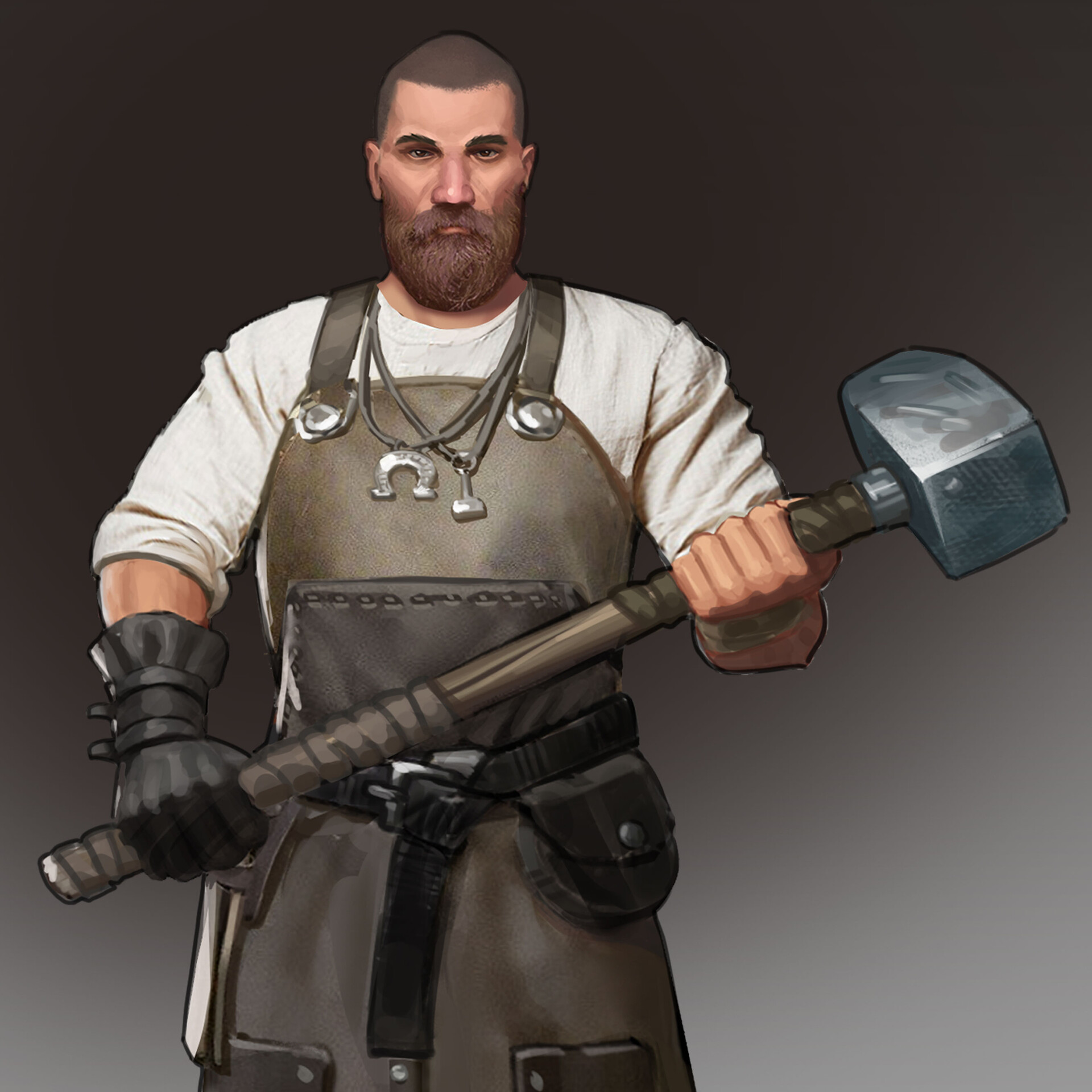ArtStation - Blacksmith concept art