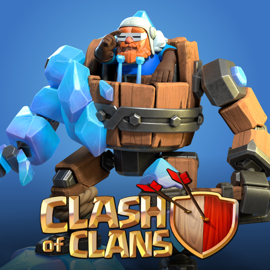 ArtStation - Clash of Clans : Battle Machine Of The North