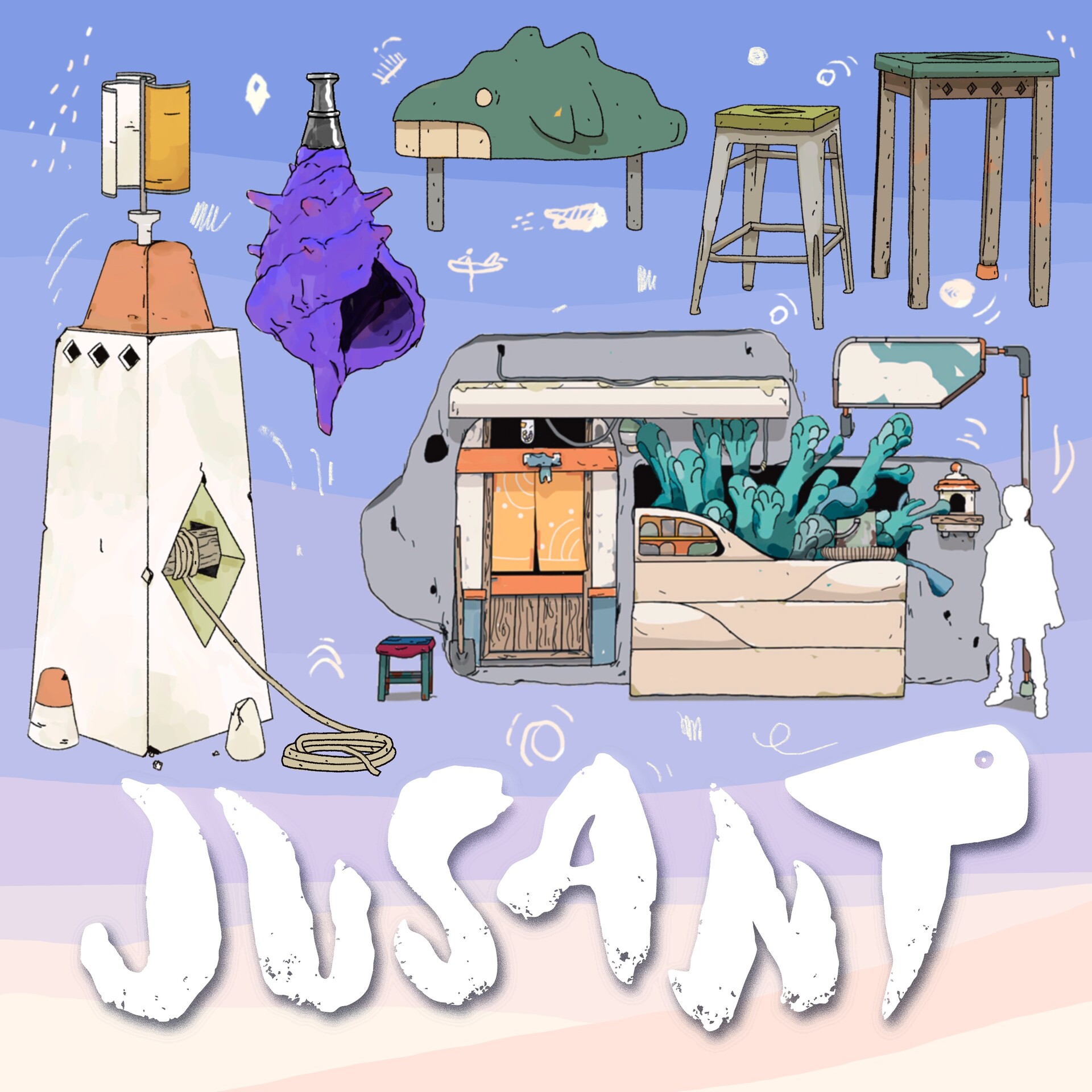 ArtStation - Jusant — Props 2/2