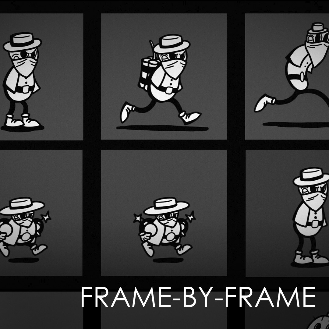 ArtStation - Animations: Rubber Hose Style