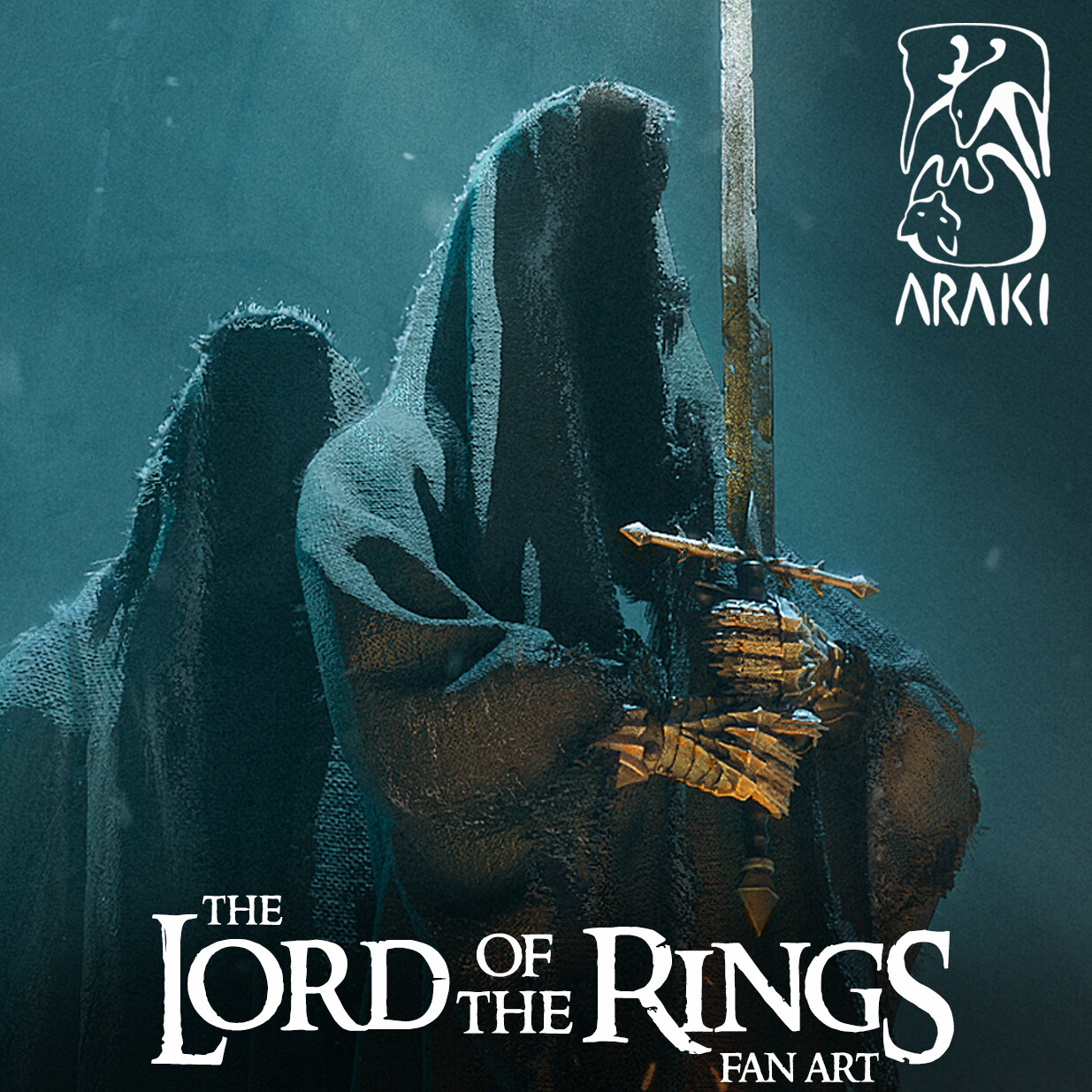ArtStation - Nazguls - LOTR