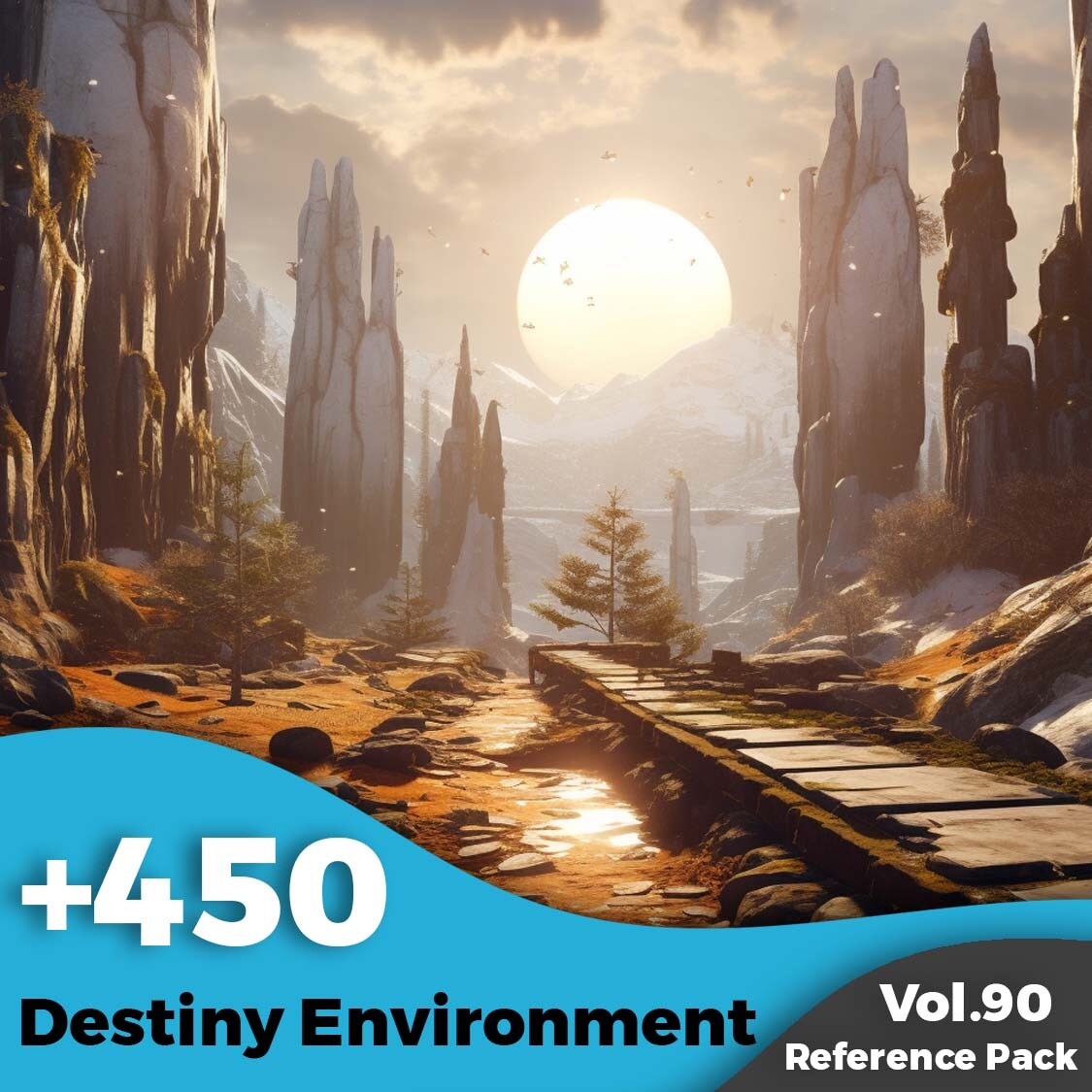 ArtStation - +450 Destiny Environment Concept (4k) | Vol_90