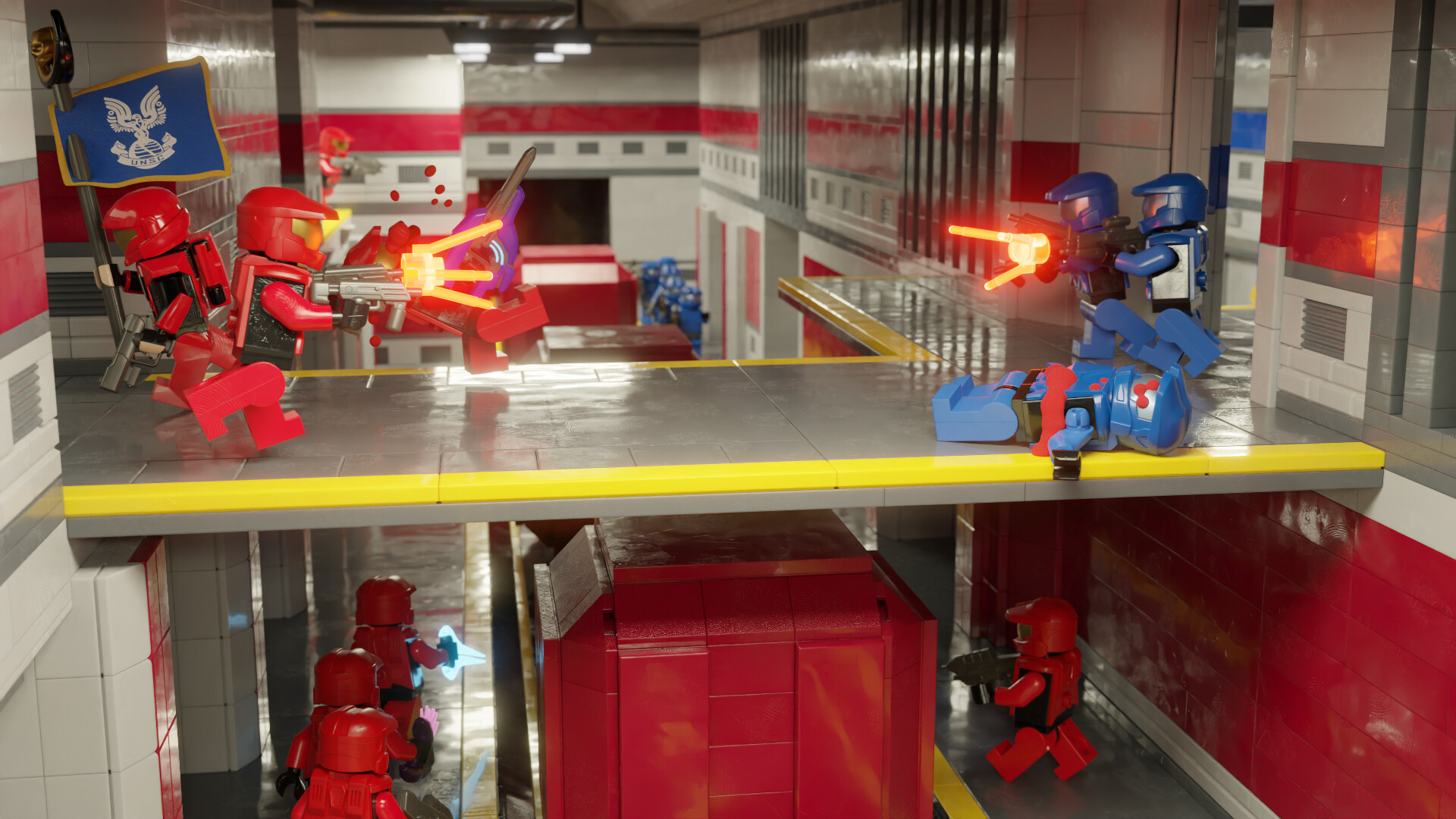 ArtStation - Red Team Has The Flag.