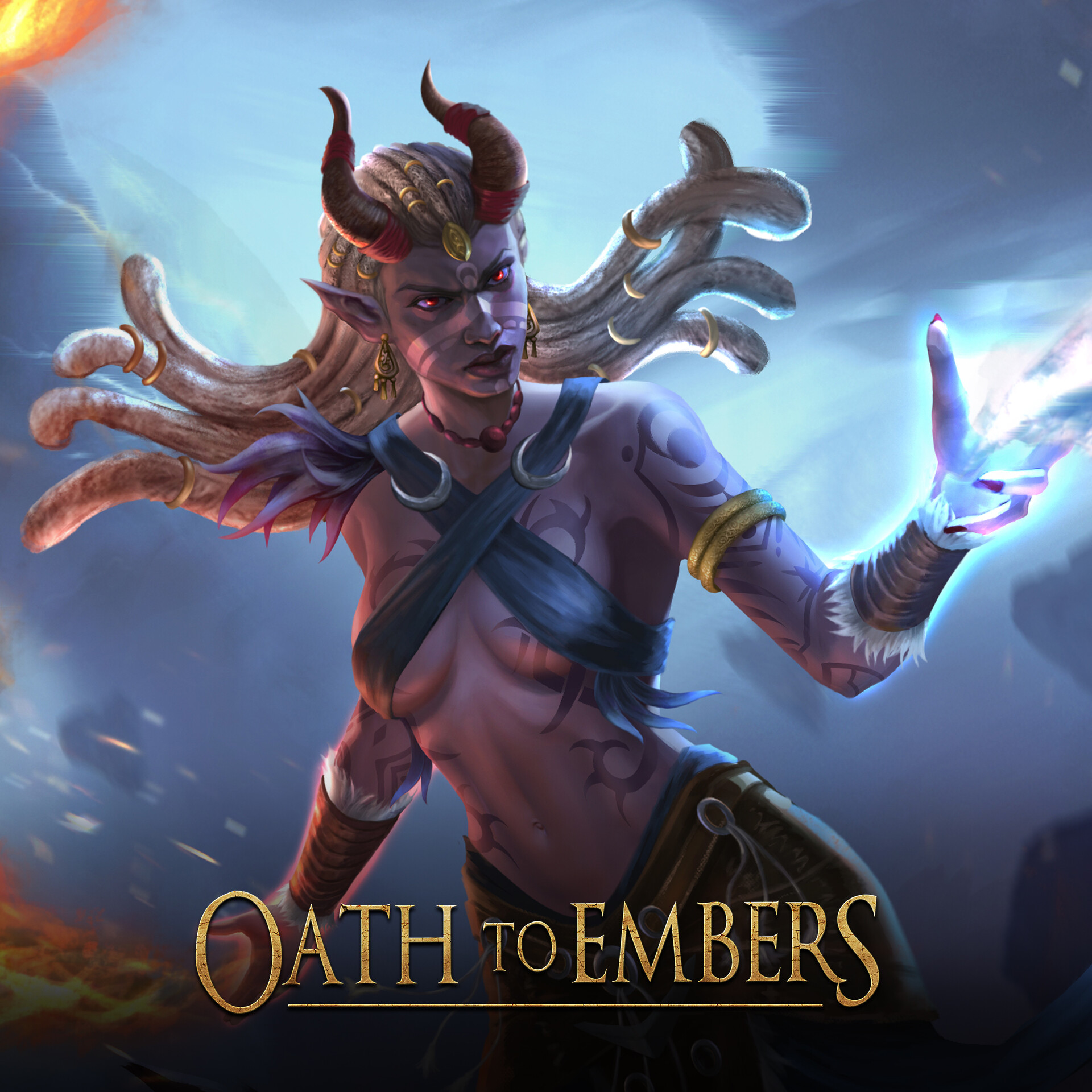 ArtStation - Oath to Embers: Nabyri "Umbral Spheromancer"