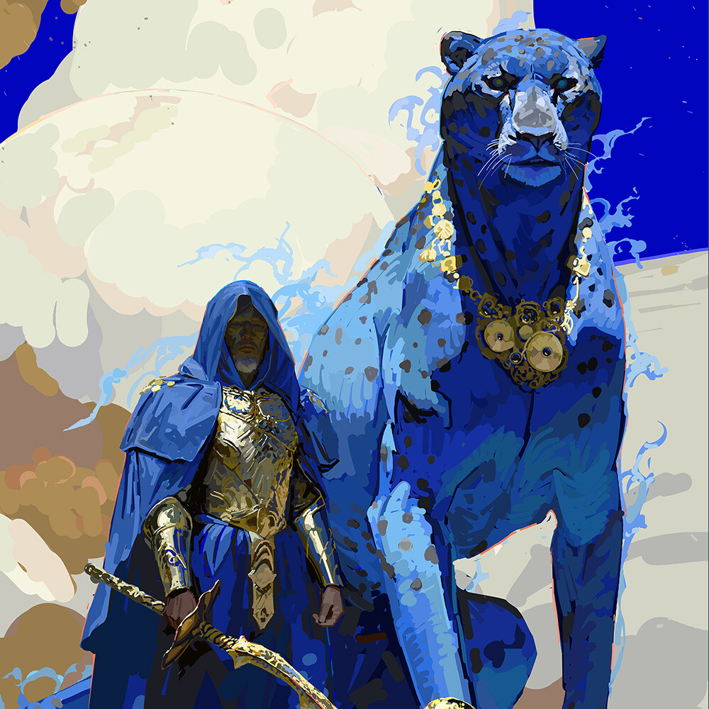 ArtStation - BIG CAT ROUND BRUSH 7