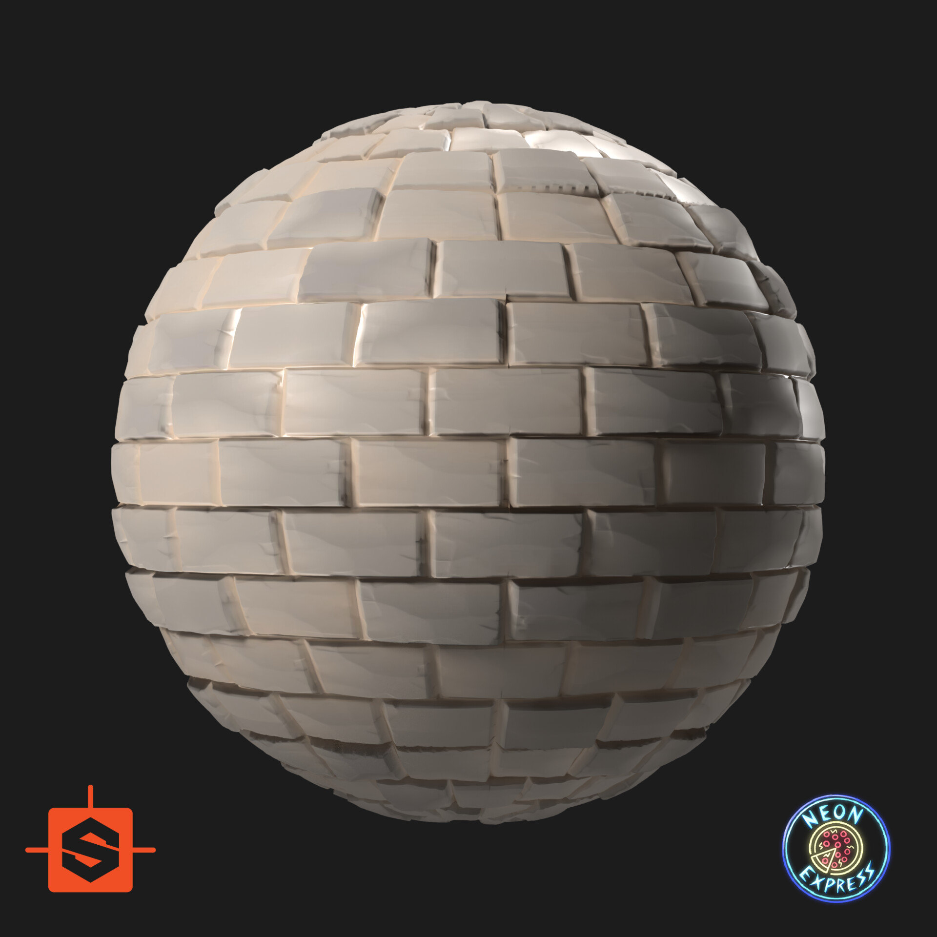 ArtStation - Stylized Bricks