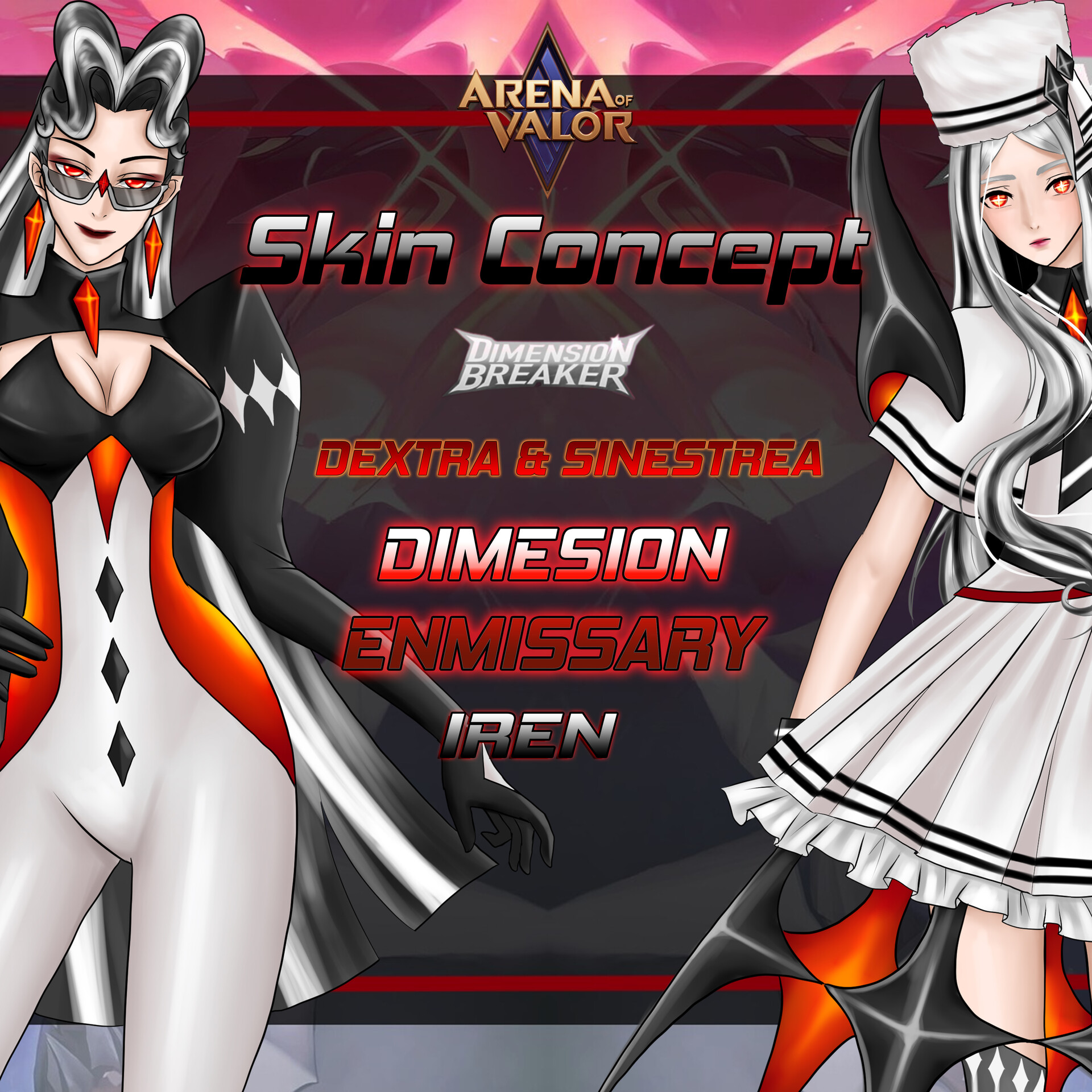 ArtStation - [AOV] CONCEPT SKIN DIMENSION BREAKER DEXTRA