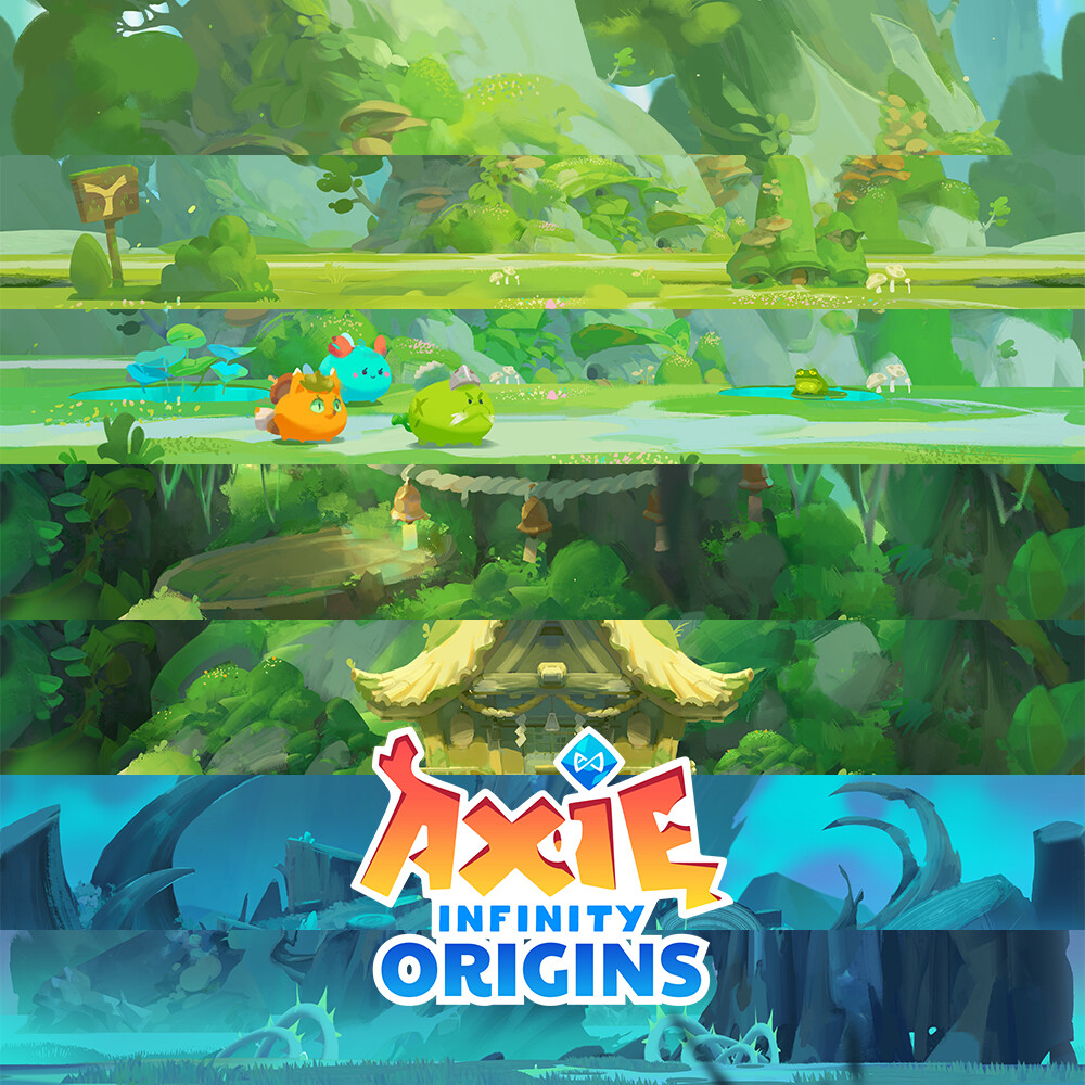 ArtStation - Axie Infinity: Origins - SS1 Backgrounds