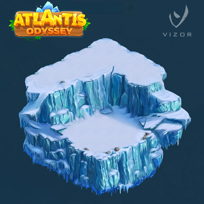 ArtStation - Tile maps for the Atlantis Odyssey project