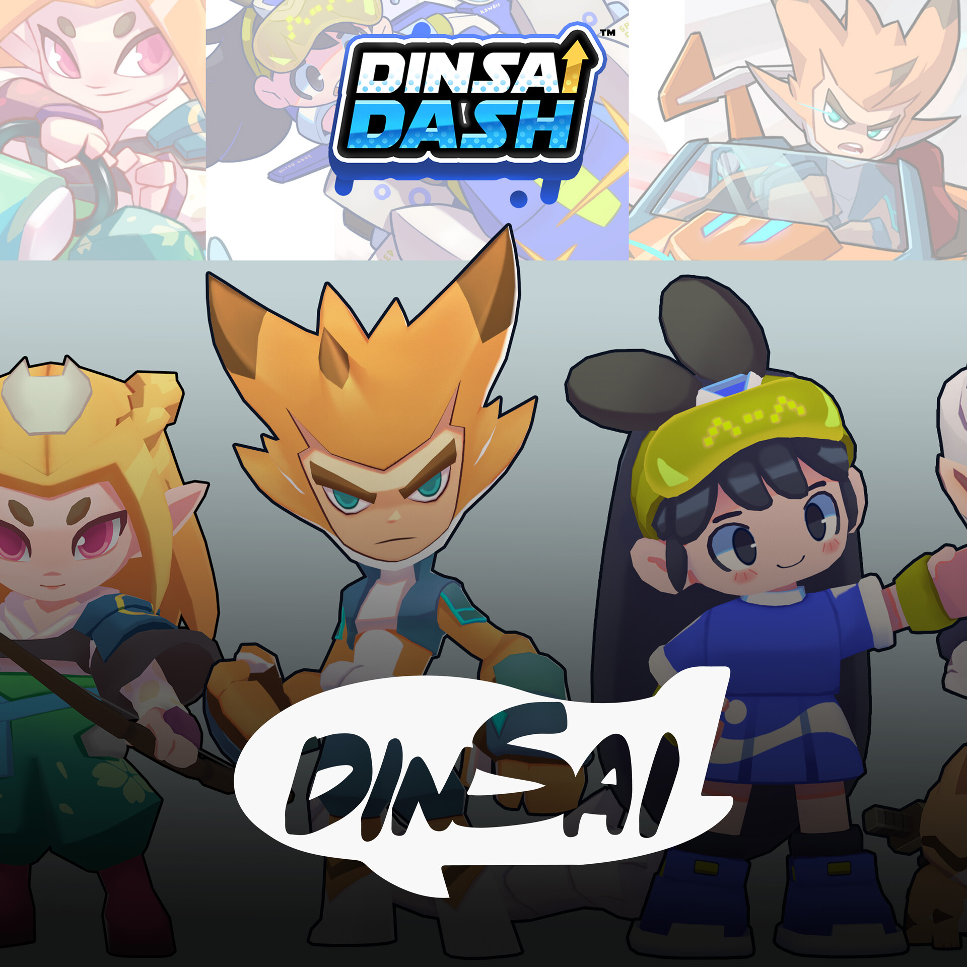 ArtStation - Dinsai Dash Project: 3D Model
