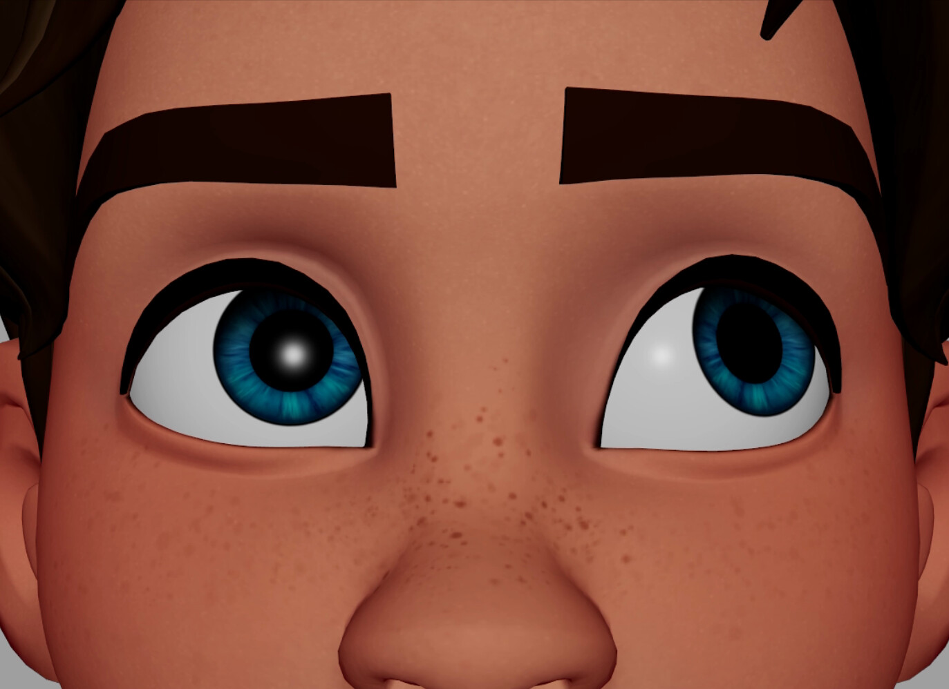 ArtStation - School Assignment : Eyes Animation