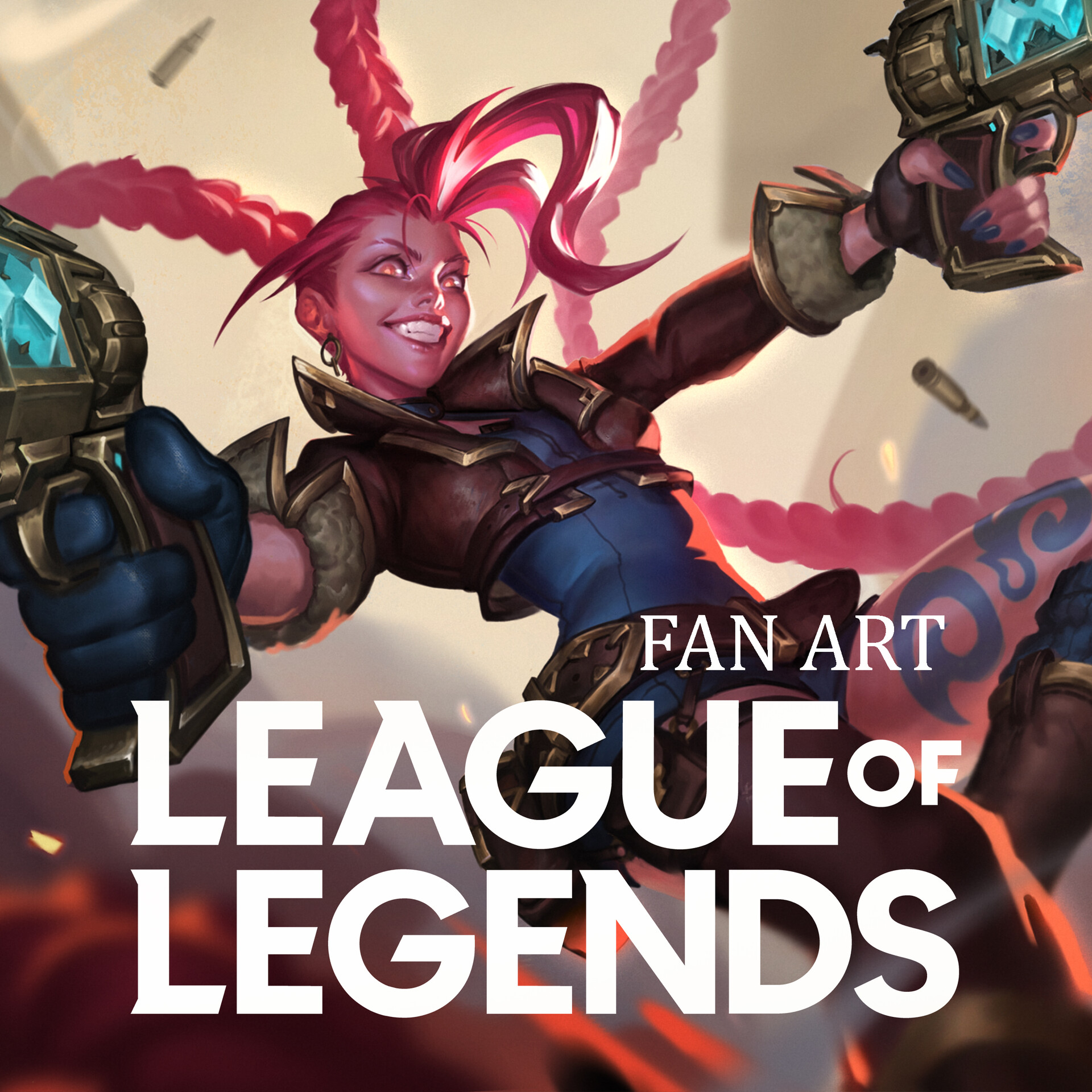 ArtStation - League of Legends - Jinx Fan Art