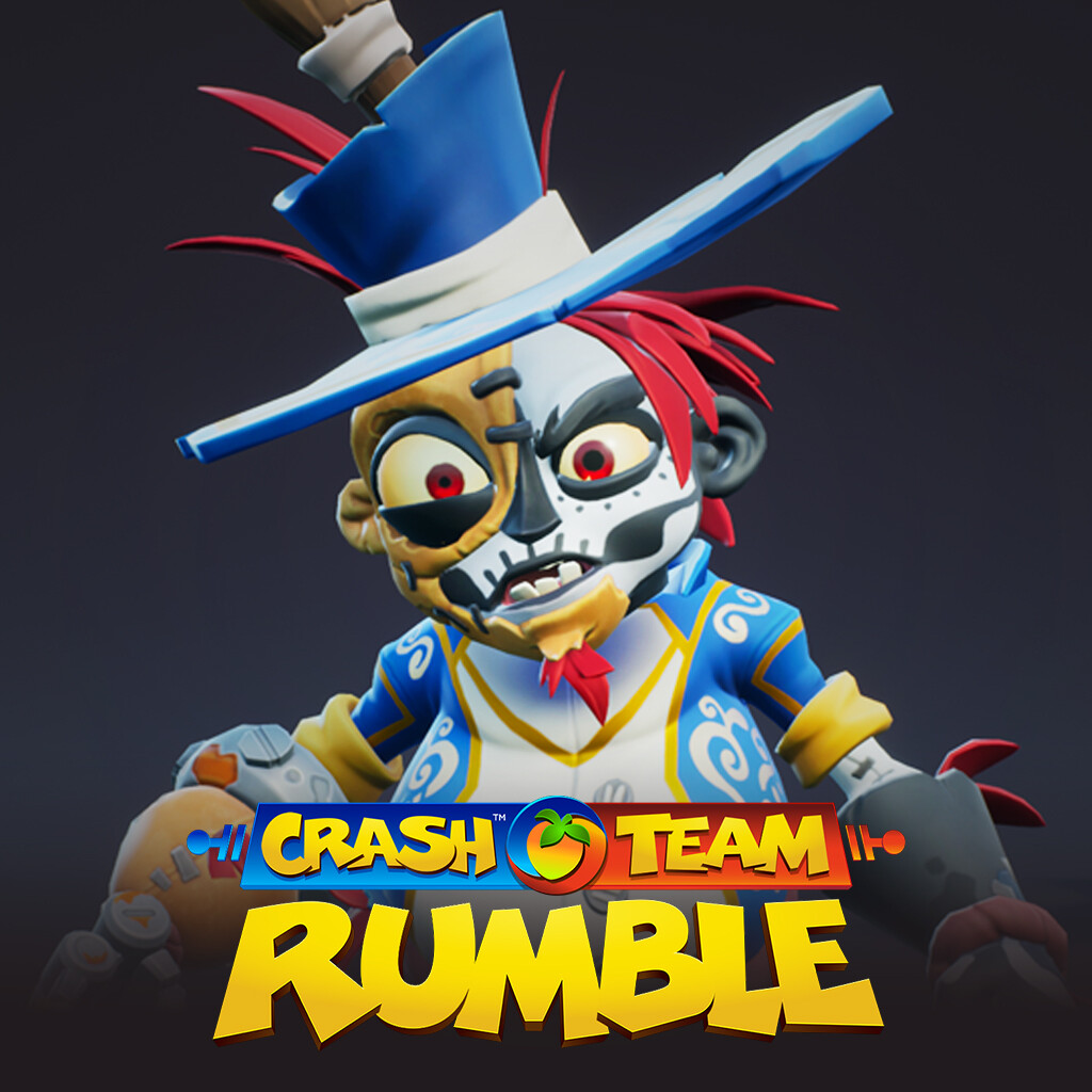 ArtStation - Crash Team Rumble - If I Only Had A Rocket N. Gin