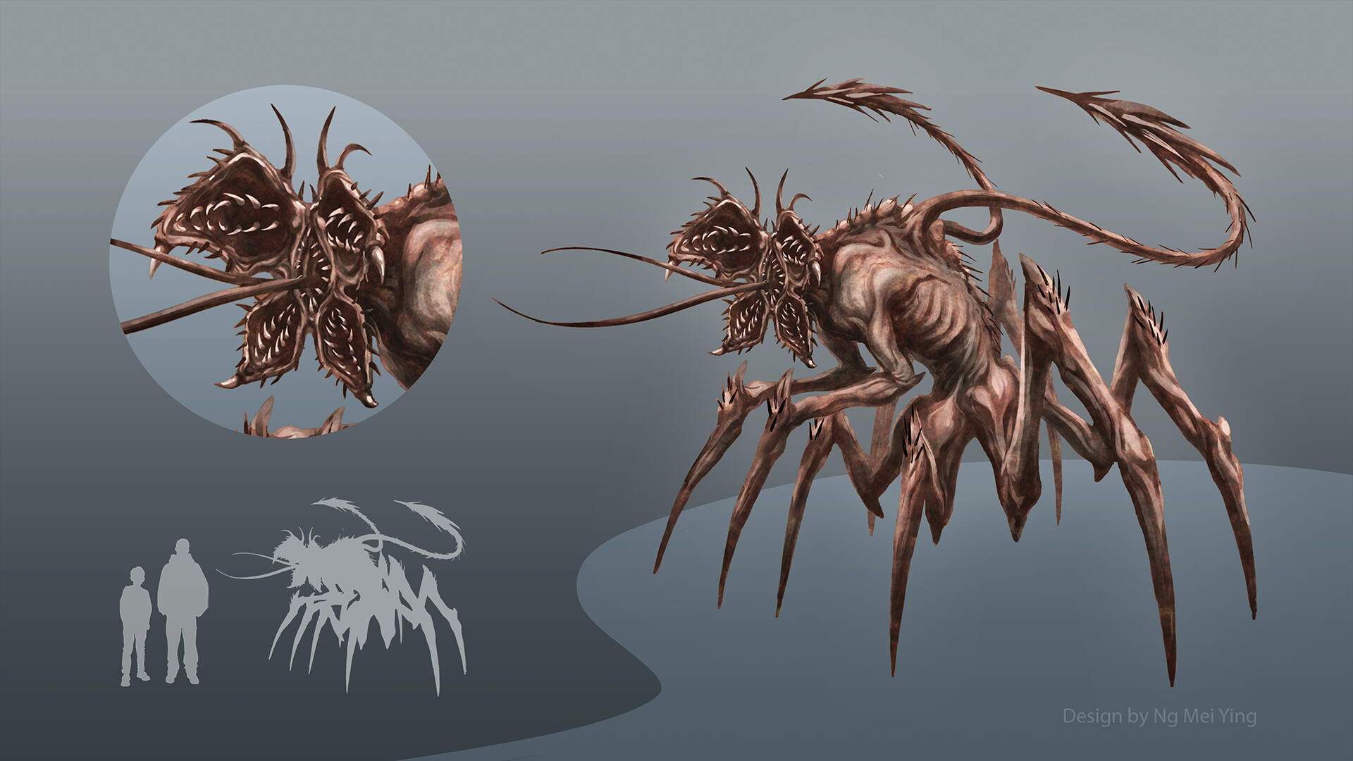 ArtStation - Stranger Things / Demogorgon Creature Design Contest
