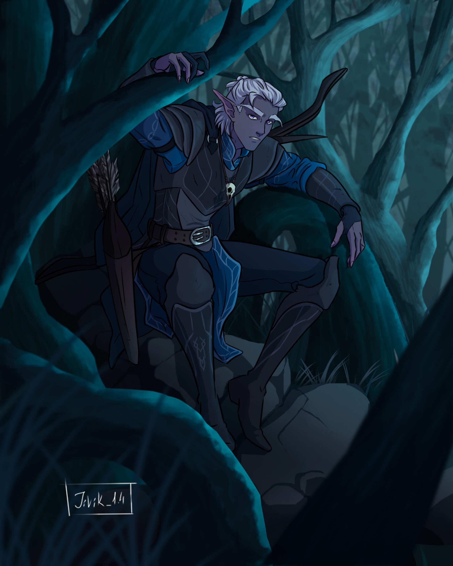 ArtStation - Night Elf