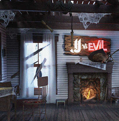 ArtStation - Evil Dead House JJvsEvil