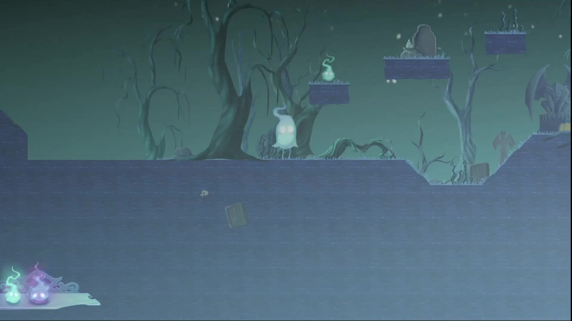 ArtStation - Wisp - Platformer Gameplay - 2D Animation, UI, Concept Art