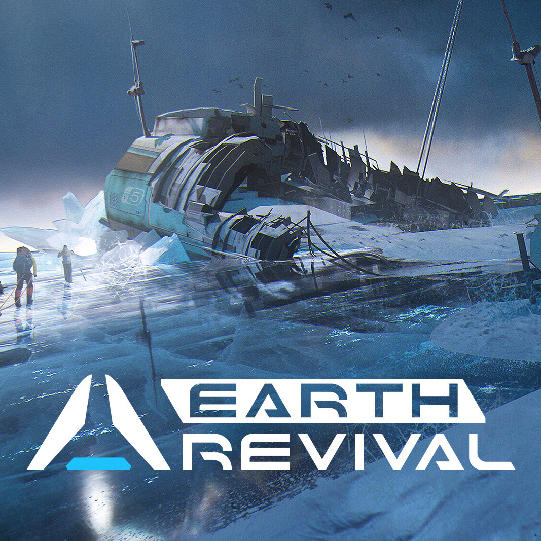 ArtStation - Earth: Revival Snow Mountain Map Design