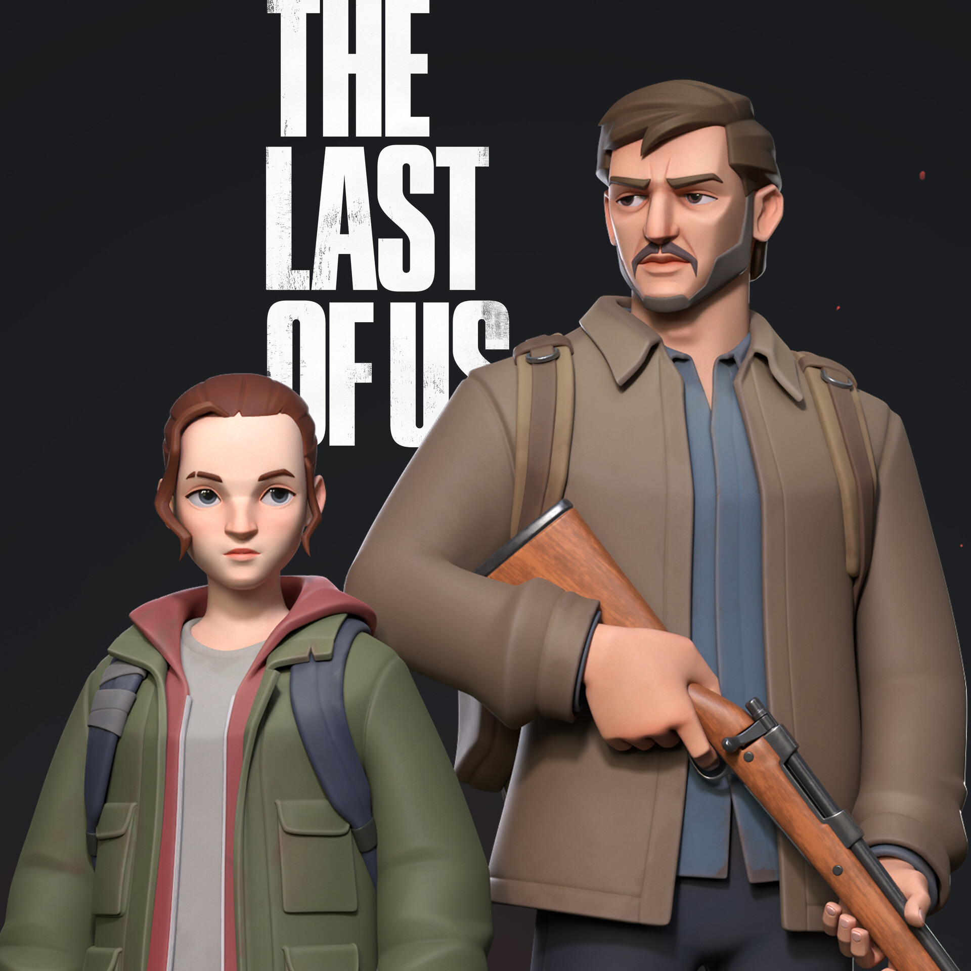 ArtStation - 3D Fan Art: The Last Of Us