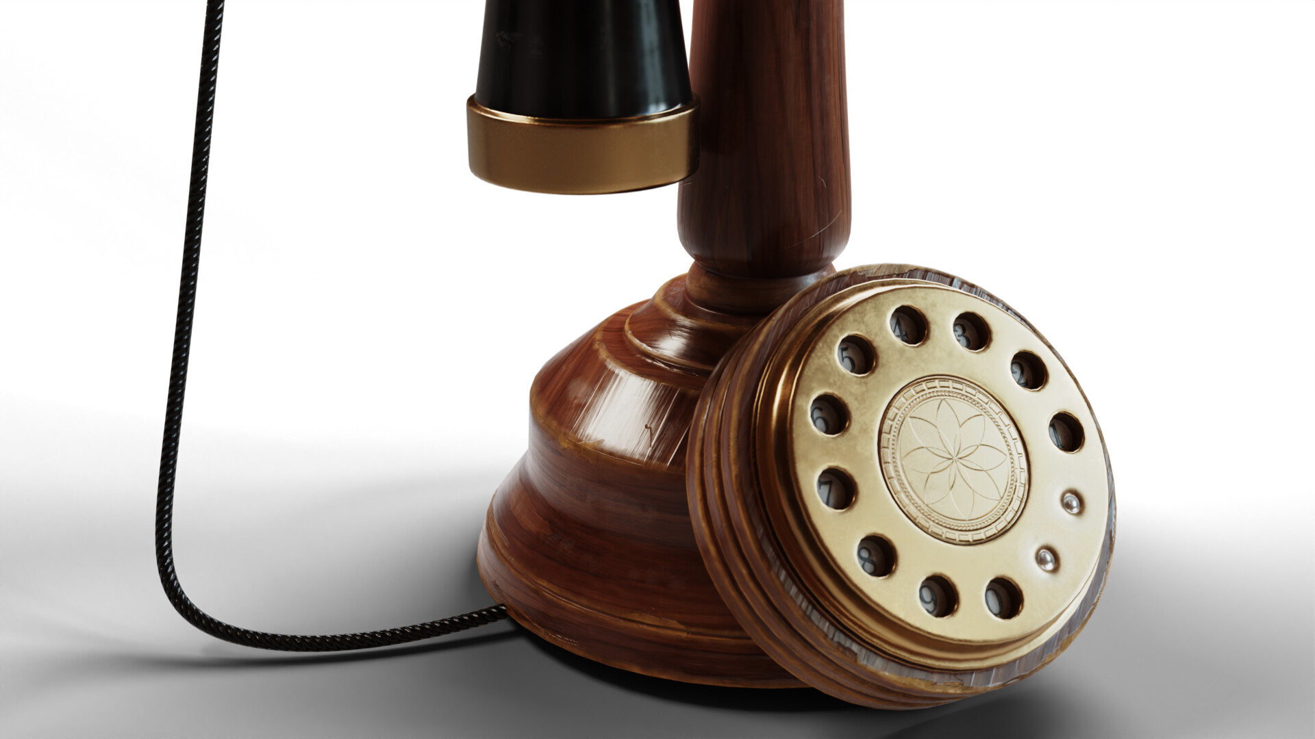ArtStation - Antique phone - AAA Prop
