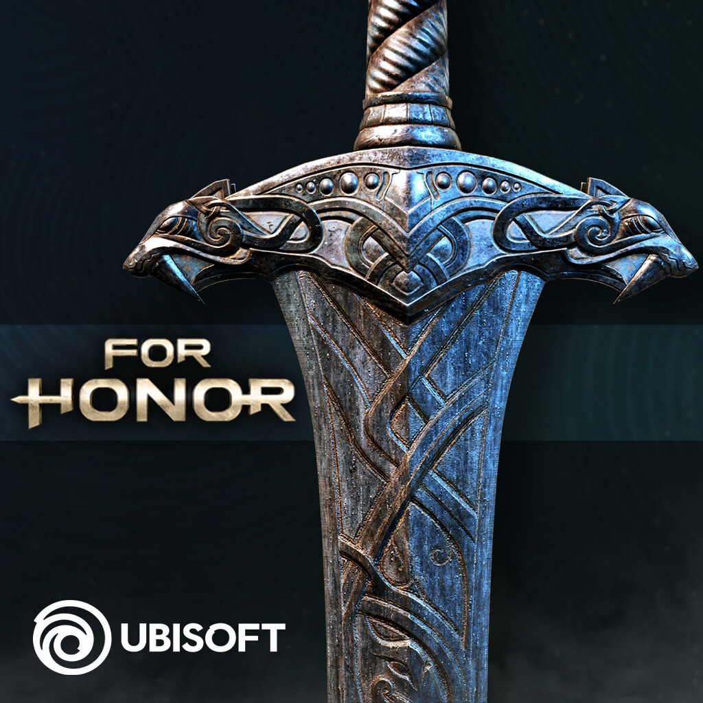 ArtStation - For Honor - Highlander Hero Weapon