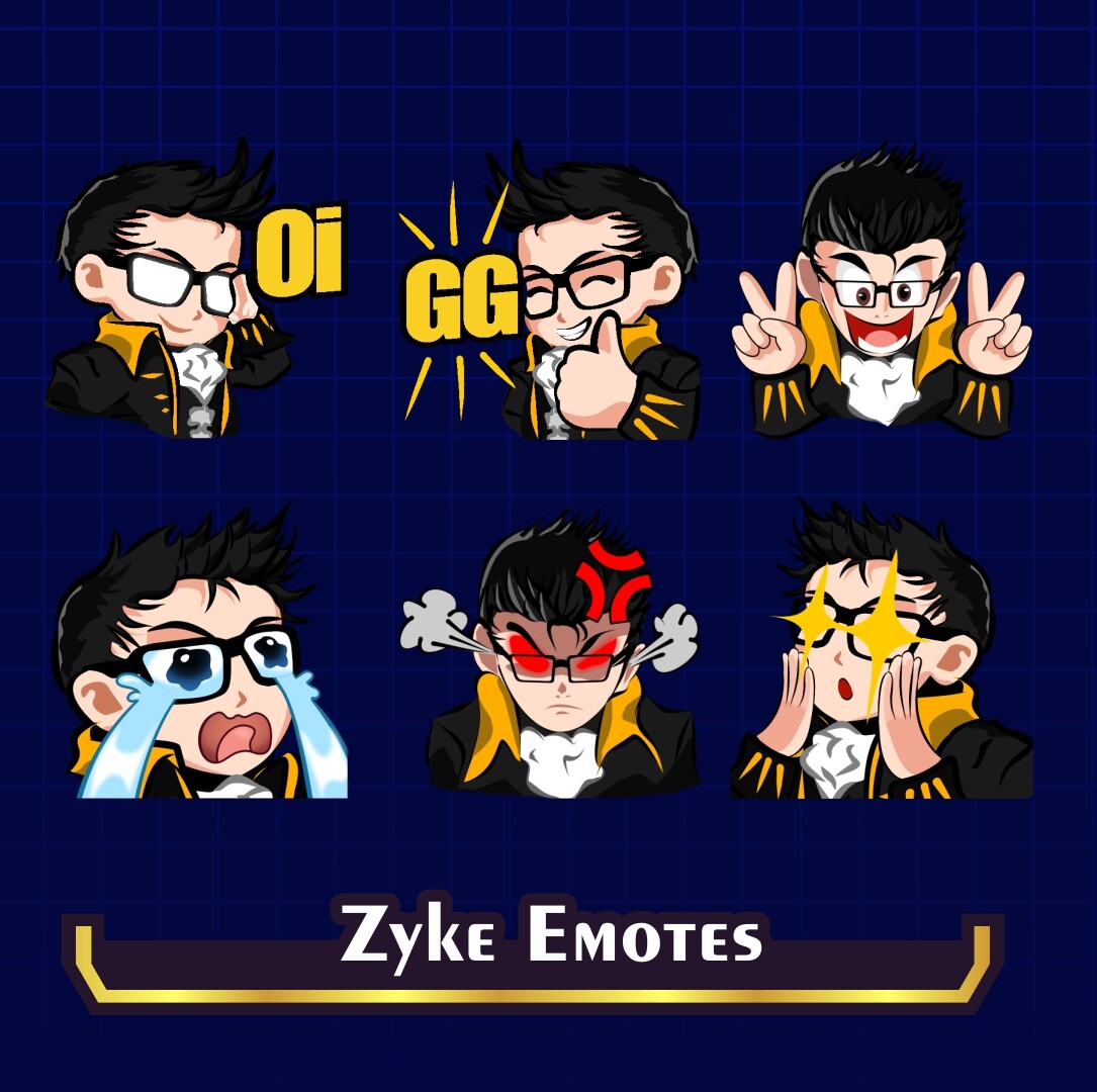 ArtStation - Gzyke emotes