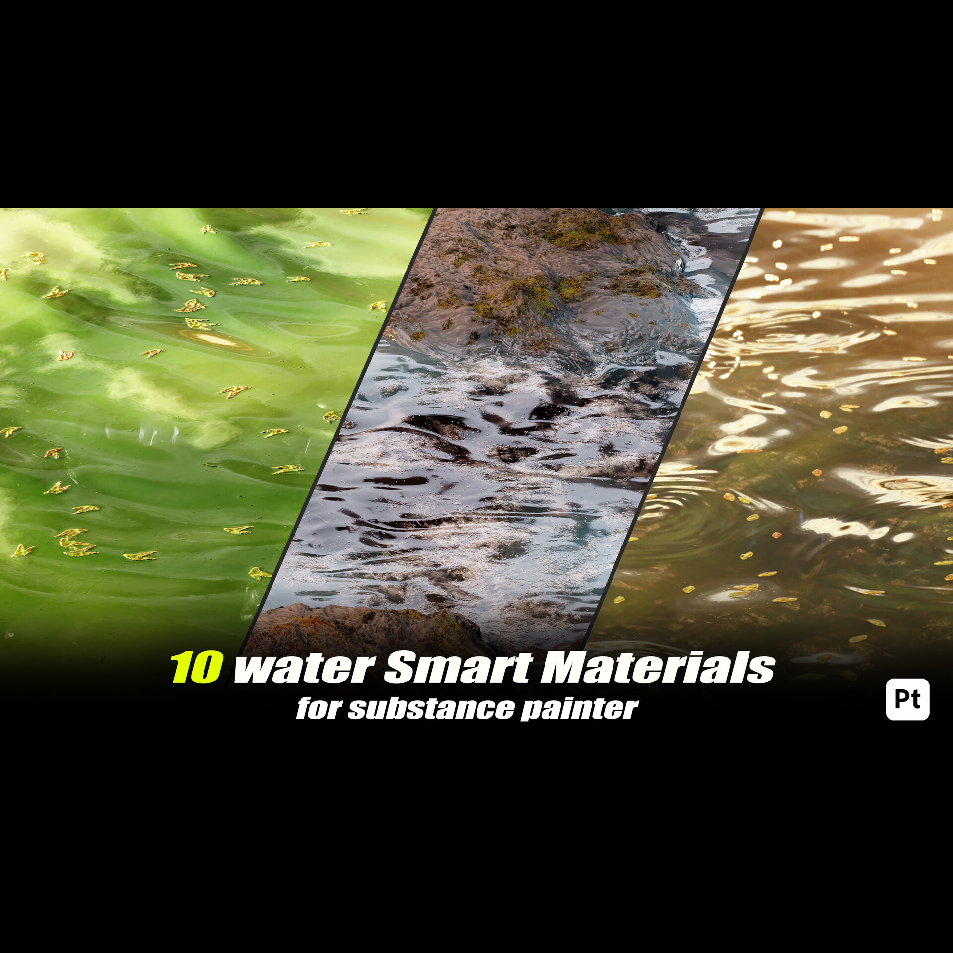 ArtStation - Water Smart Materials For Substance Painter
