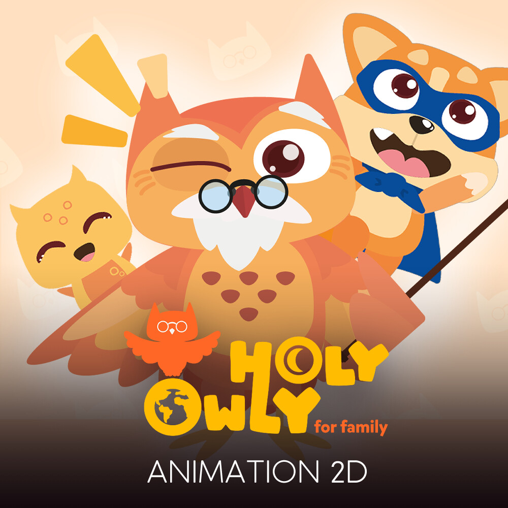 ArtStation - HOLY OWLY - 2D Animation