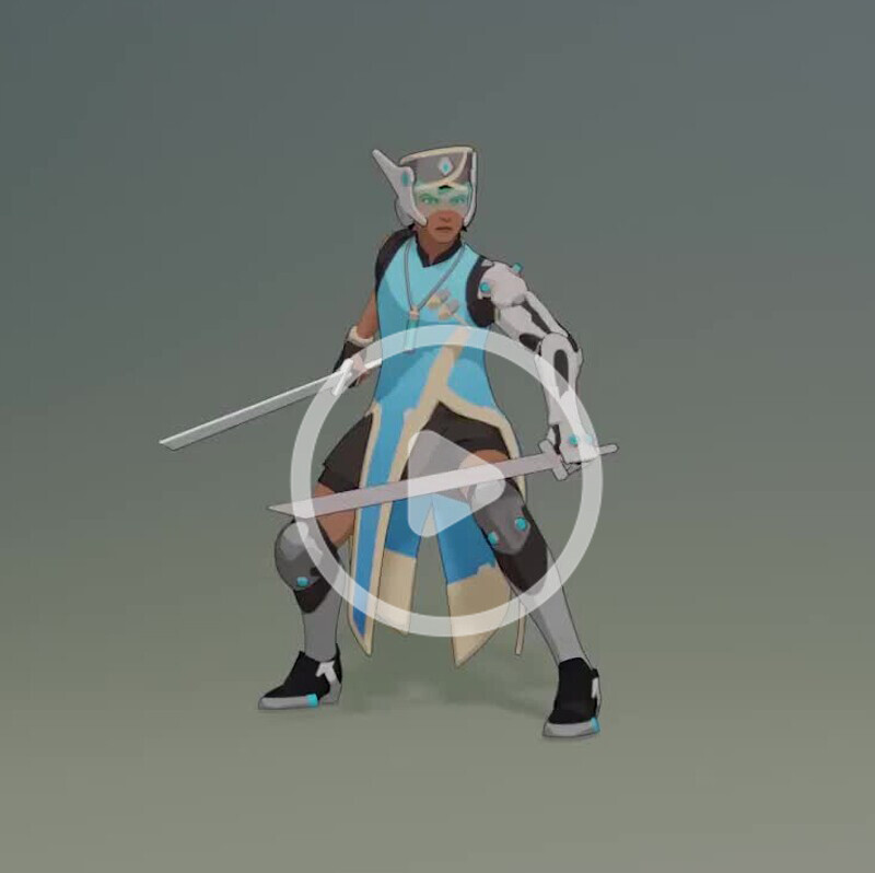 ArtStation - Symmetro_sword_combo_attack