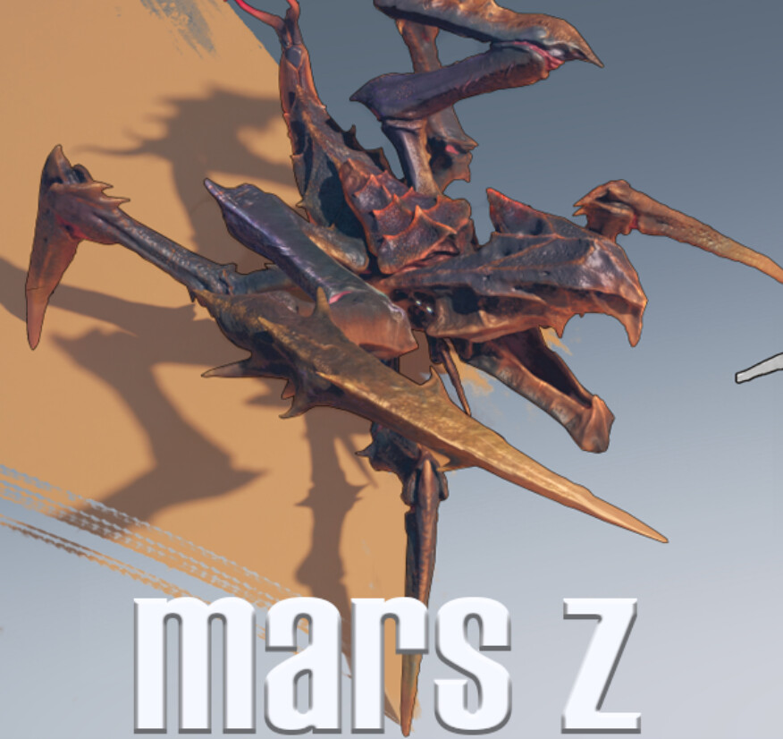 ArtStation - Game MARS Z concept design