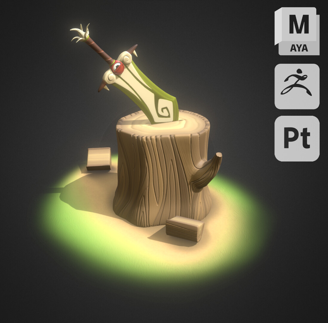 ArtStation - Diorama of "Rubilax" from Wakfu of Ankama