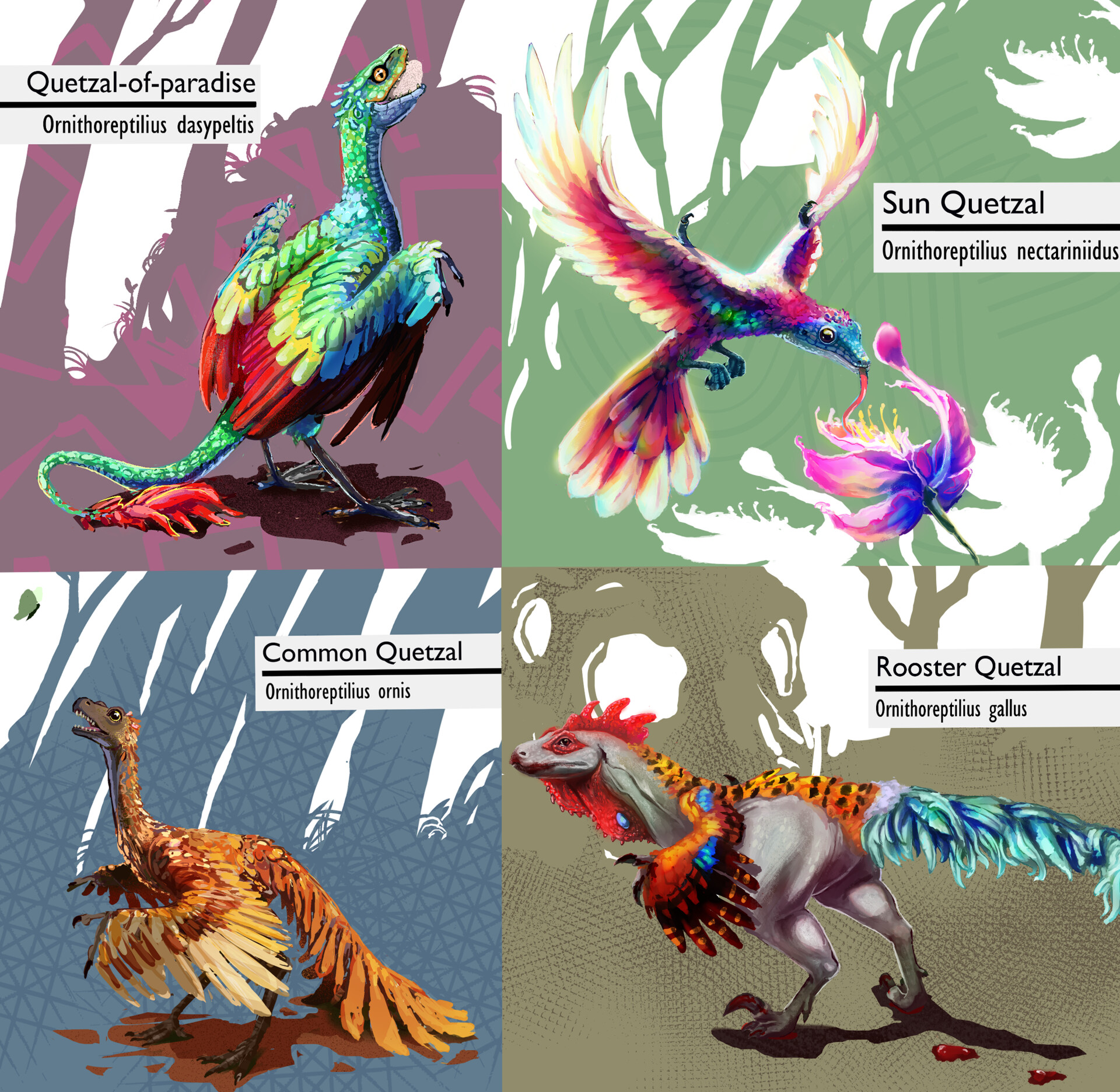 ArtStation - Quetzals