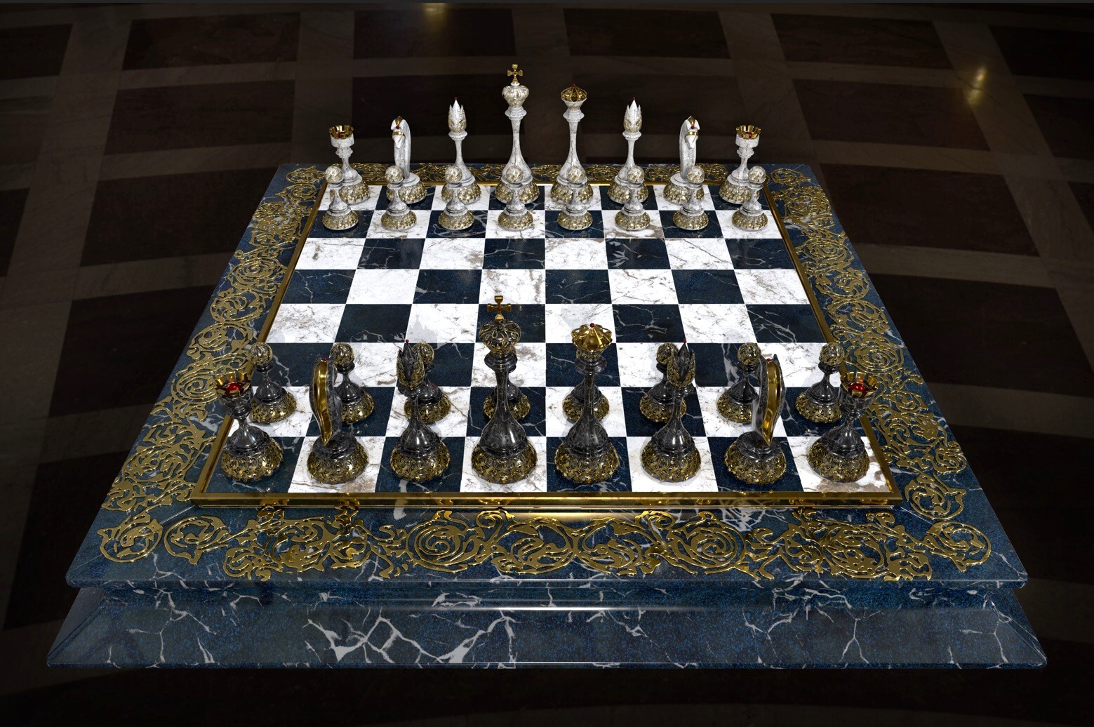 ArtStation - Chess Board