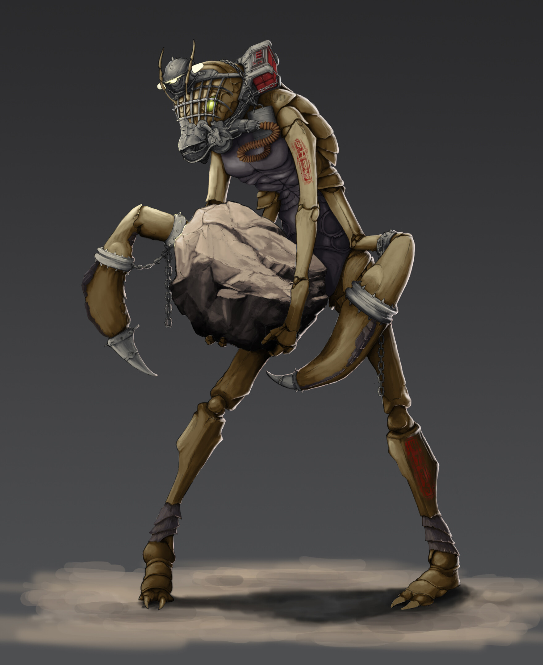 ArtStation - Enslaved Insectoid