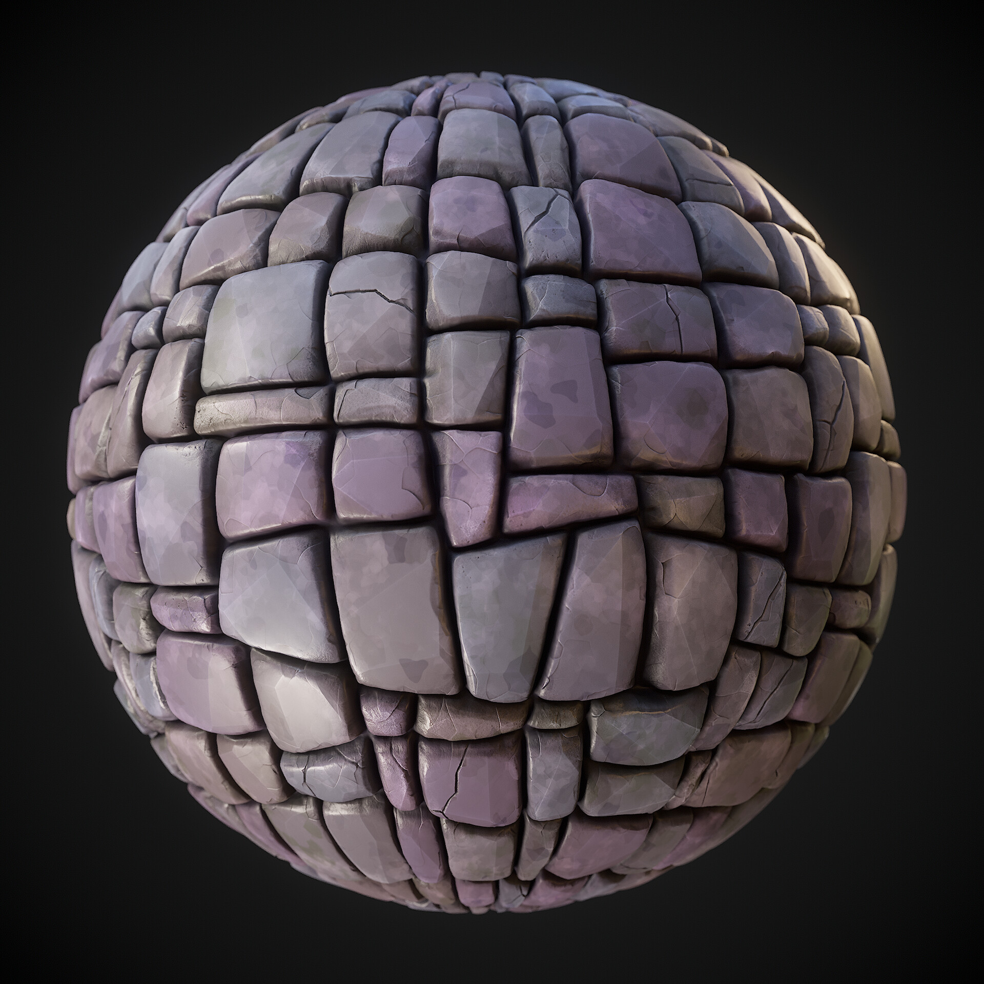 ArtStation - Stylized Cobblestone