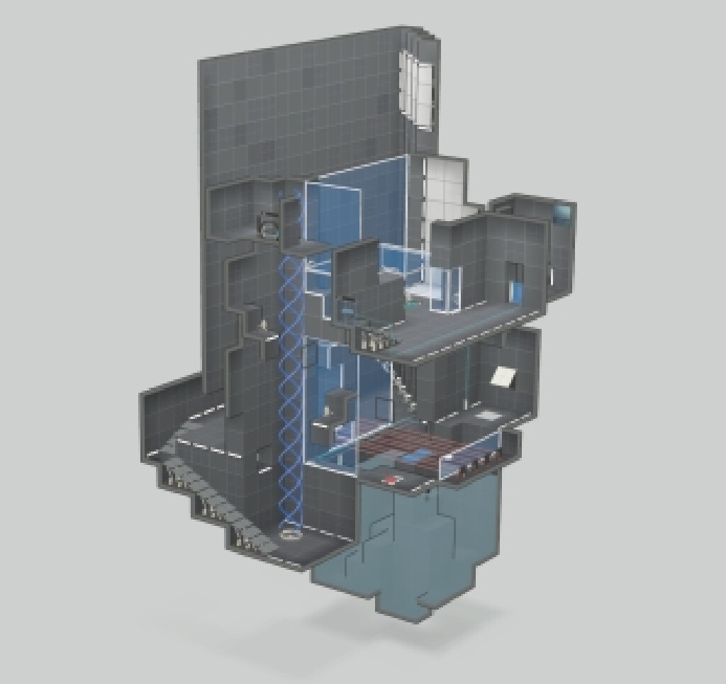 ArtStation - A Little Worse for Wear - Portal 2 Map Level Design