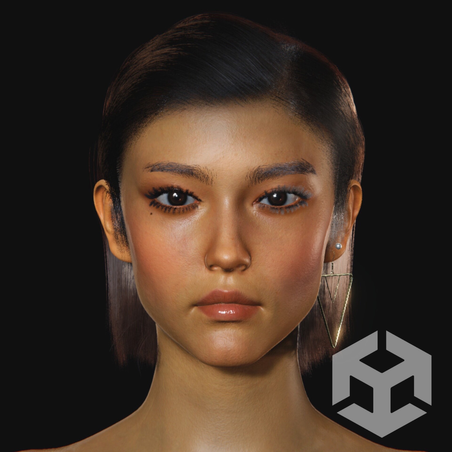 ArtStation - Digital Human Visualize& Hair Dynamics